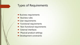 software requirement | PPT