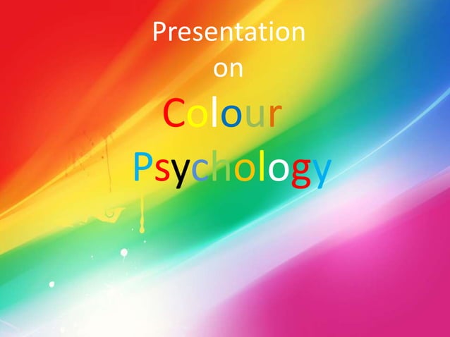 Color psychology | PPT