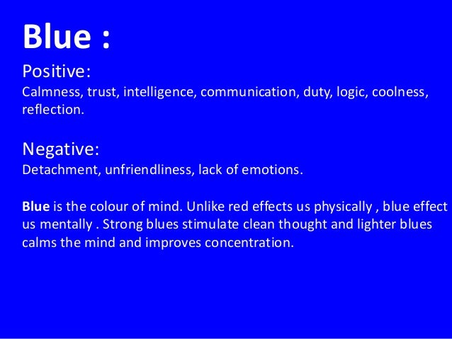 Color psychology