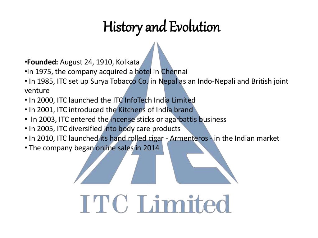 ABOUT ITC COMPANY