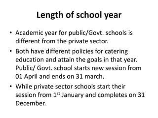 Yearly School Calendar | PPT