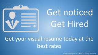Visual Resume | PPT