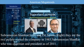American Megatrends | PPTX
