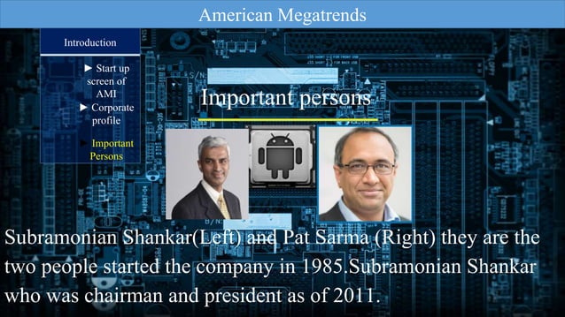 American Megatrends | PPT