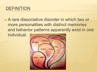 Multiple personality disorder | PPT