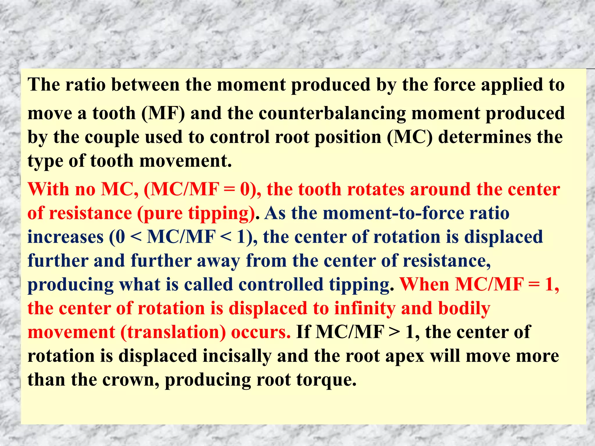 Torque in orthodontics | PPTX
