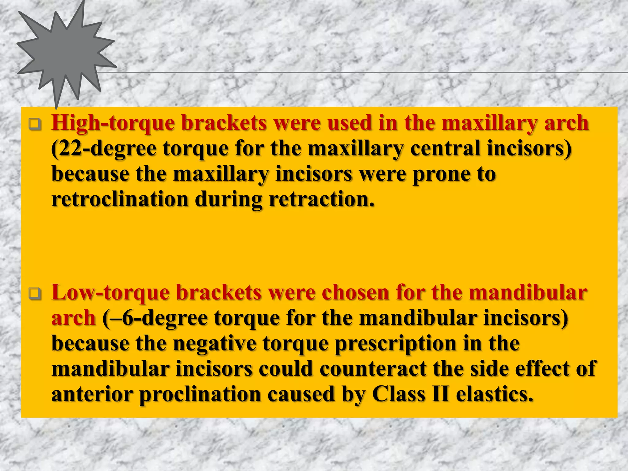Torque in orthodontics | PPTX