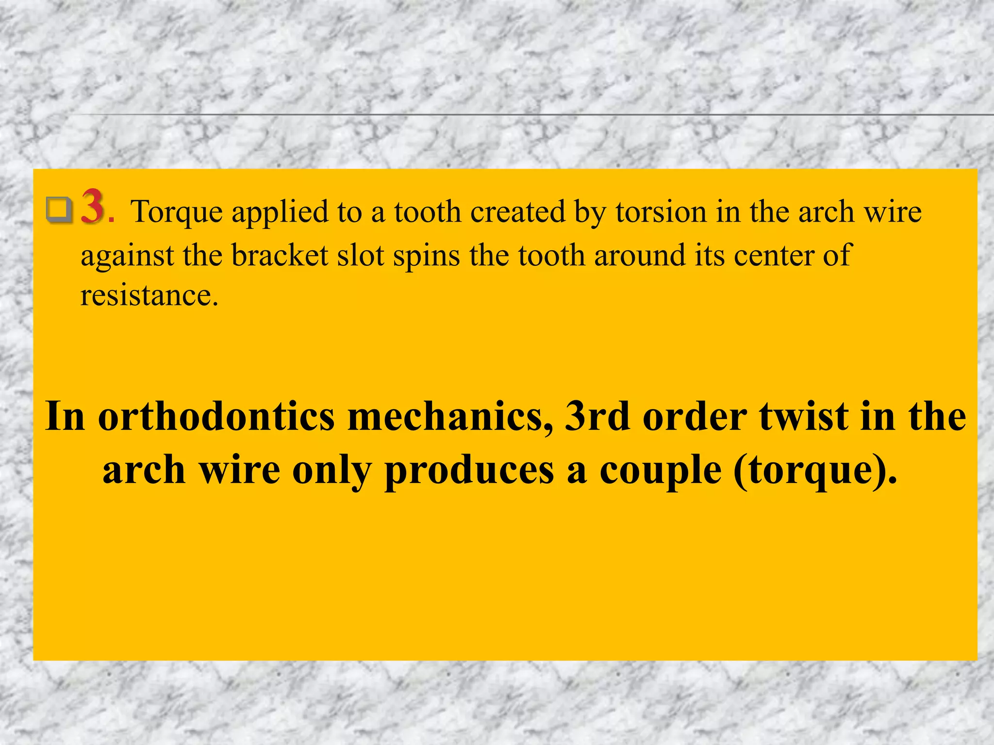Torque in orthodontics | PPTX