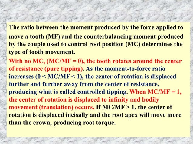 Torque in orthodontics | PPTX