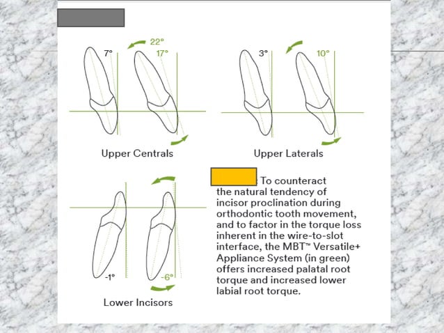 Torque in orthodontics | PPTX
