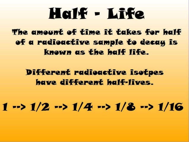 Half Life | PPTX