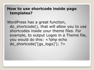 WordPress Logo Plugin | GS Logo Slider | PPTX | Browsers | Computer ...