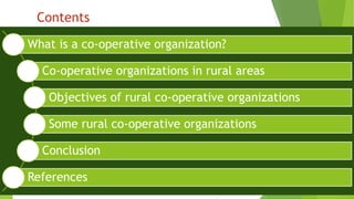 Co-operative organizations | PPTX