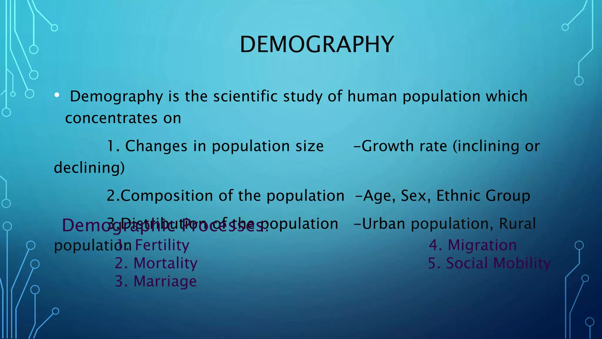 Demography of Bangladesh | PPTX