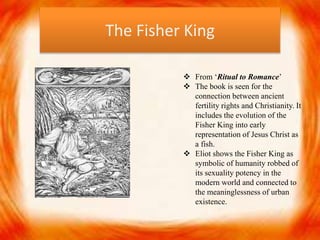 Symbolism in The Waste Land | PPTX