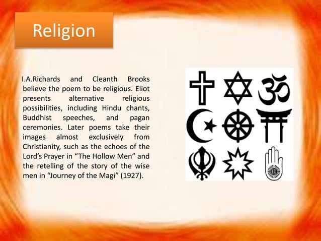 Symbolism in The Waste Land | PPTX