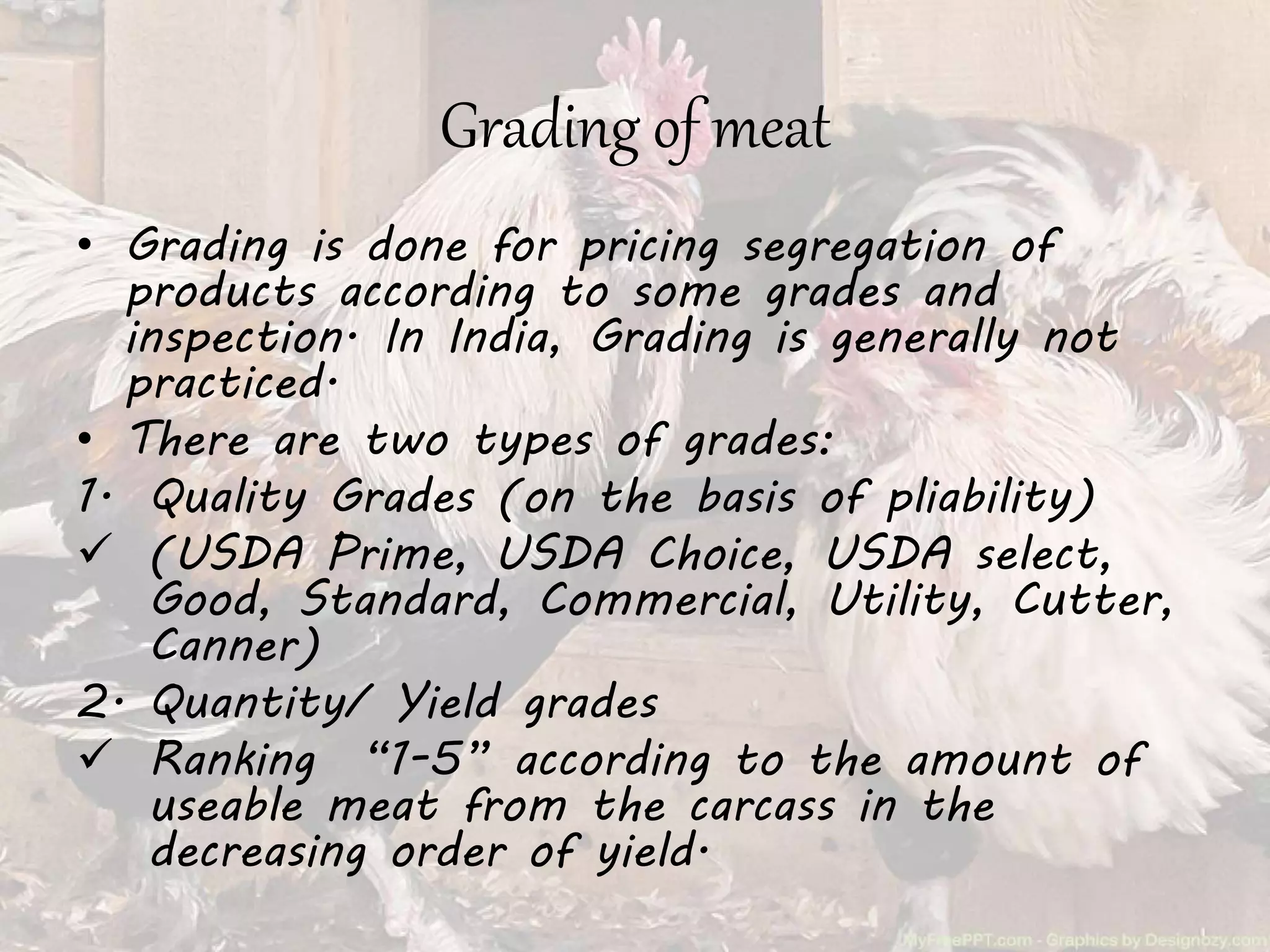 Poultry processing | PPTX