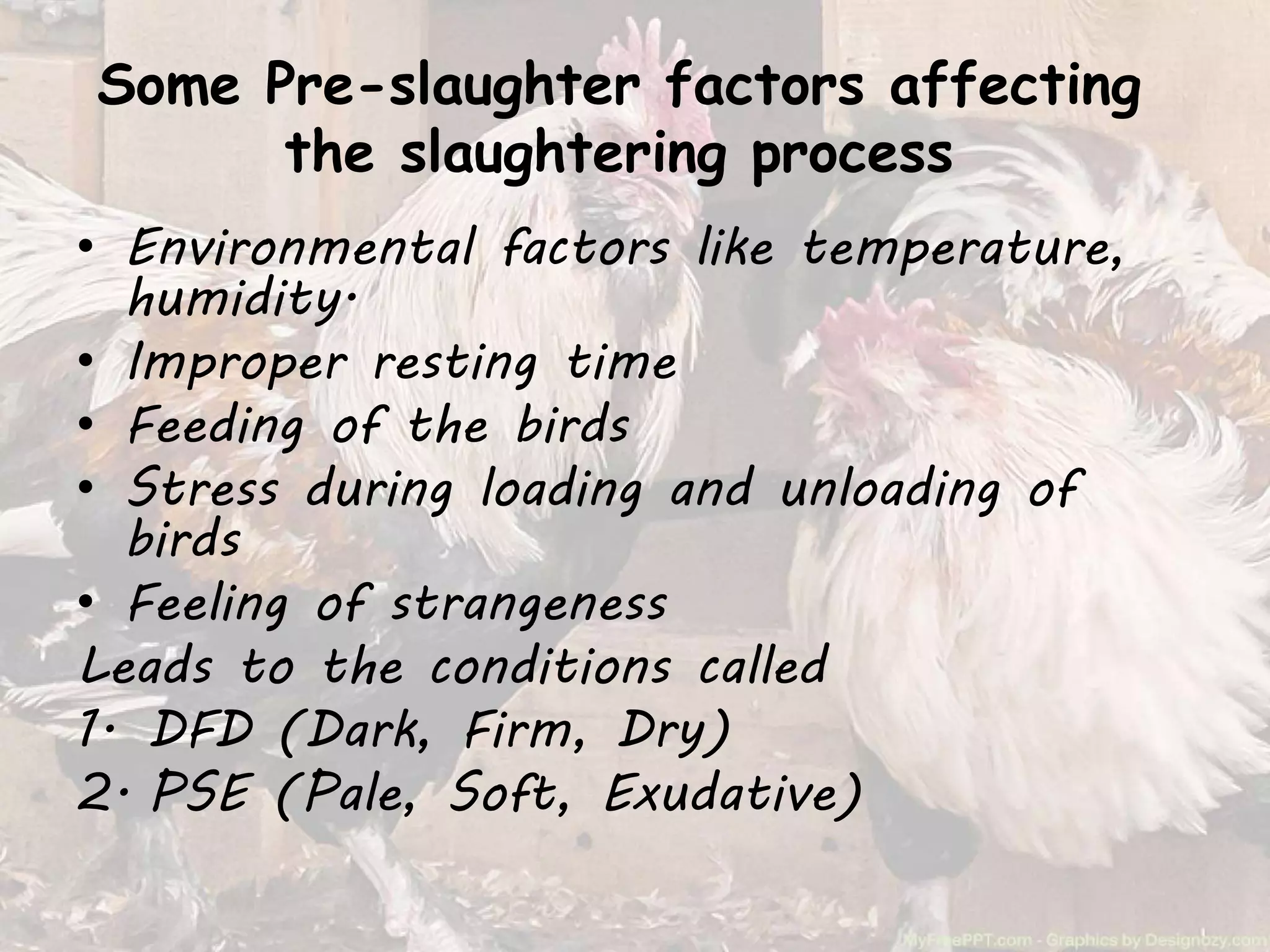 Poultry processing | PPTX