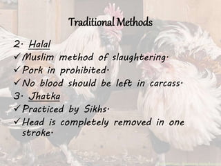 Poultry processing | PPTX