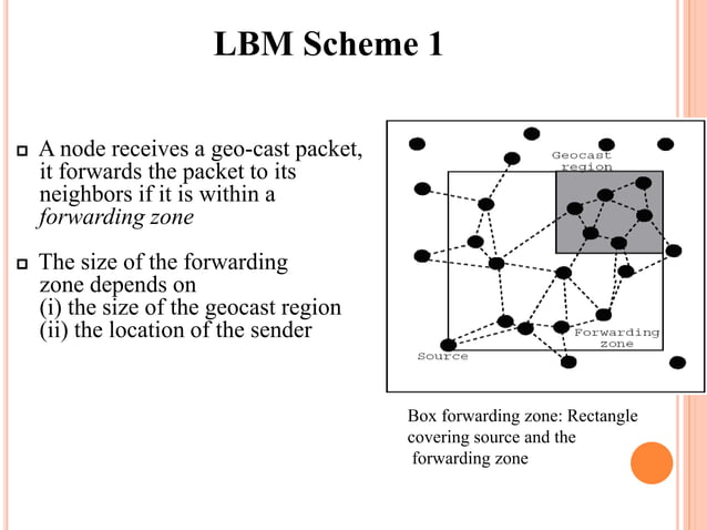 Geo Cast Routing Protocol Pptx Computer Networking Computing