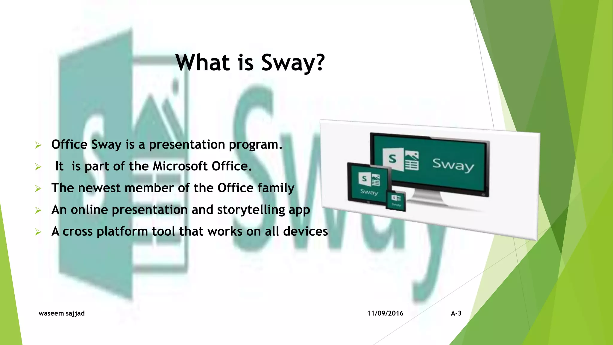 sway | PPTX