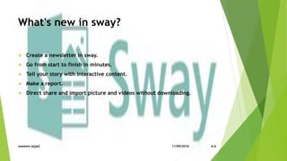 sway | PPTX