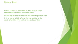 Final Account | PPTX