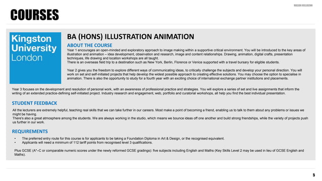 Progression Assignment | PPTX