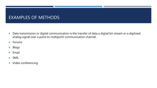 digital communication assignment task 1 | PPTX | Email | Internet