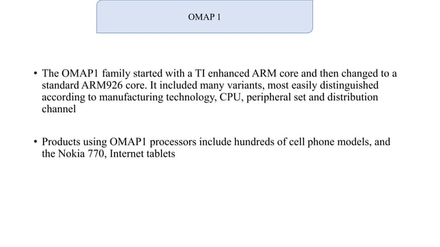 OMAP | PDF