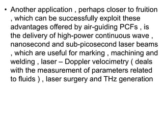 Hollow Core Fiber. | PPTX