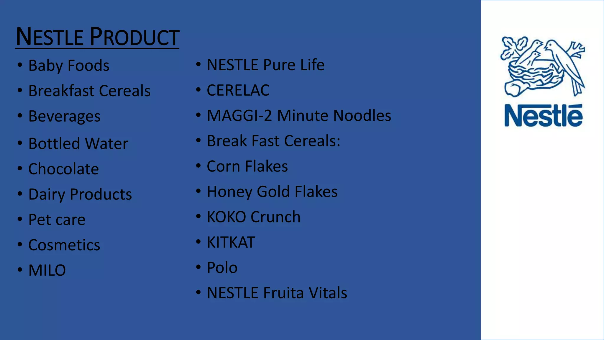 Nestle HRM and SWOT analysis | PPT