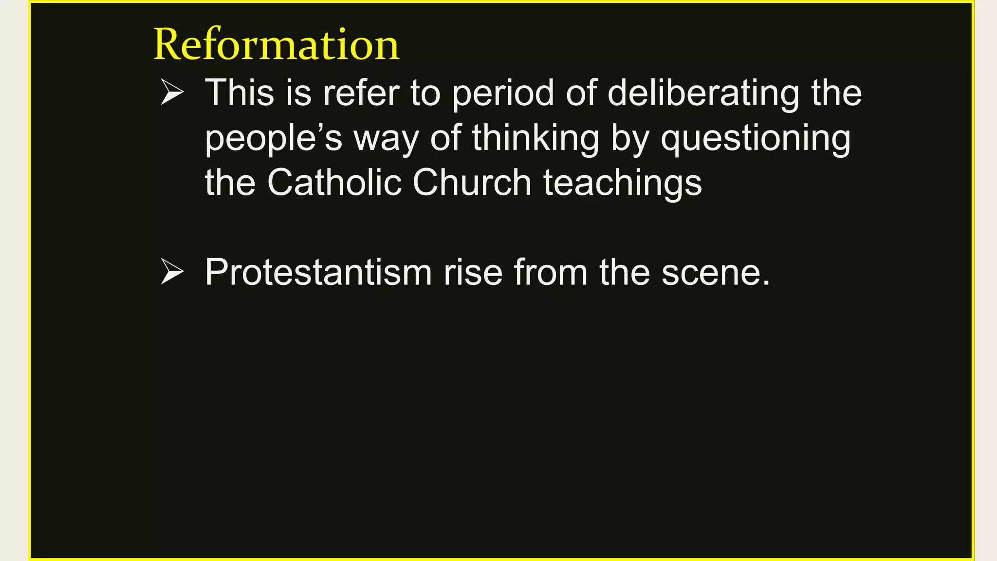 Reformation | PPT
