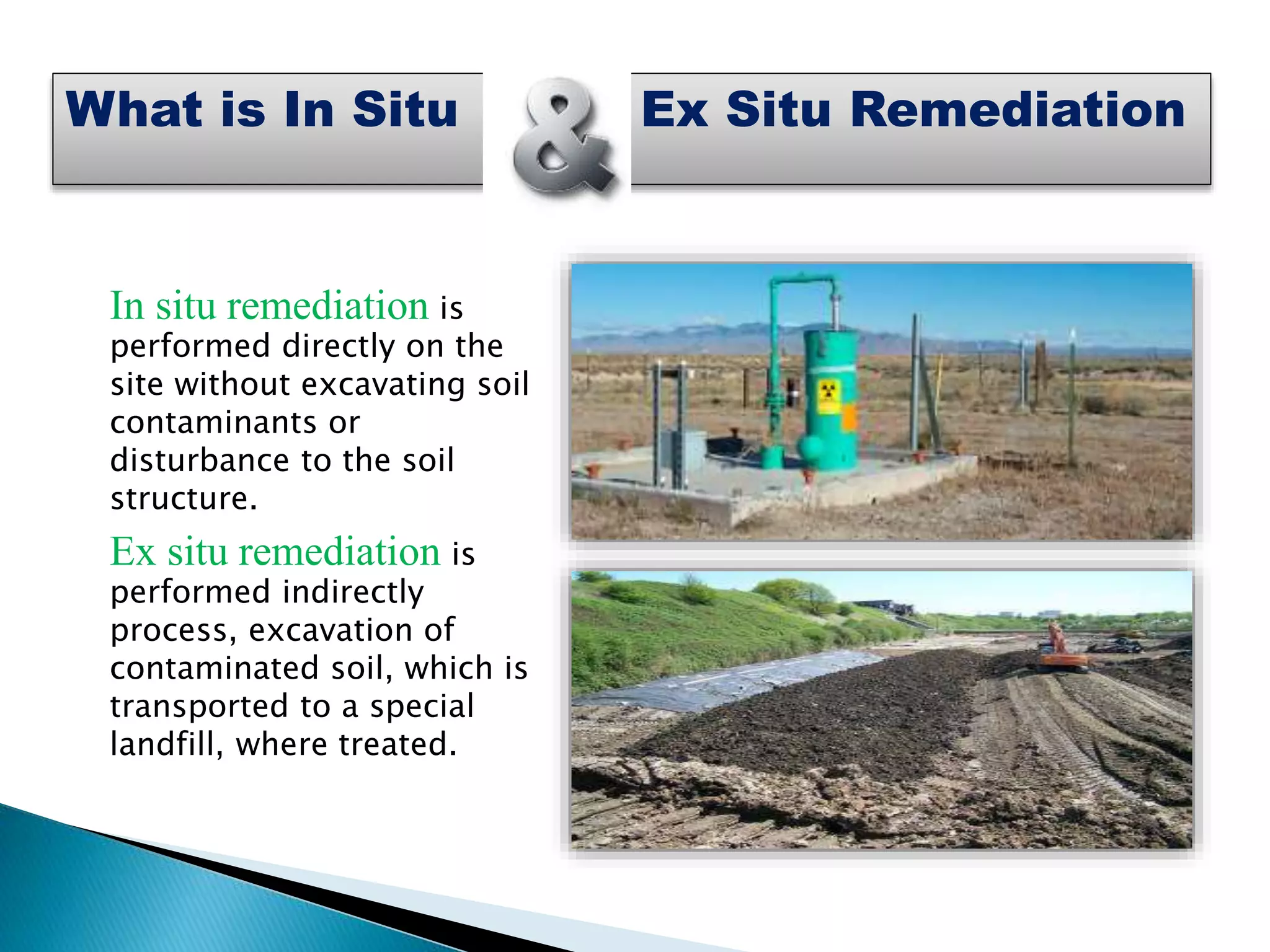 Soil contamination and remediation | PPTX