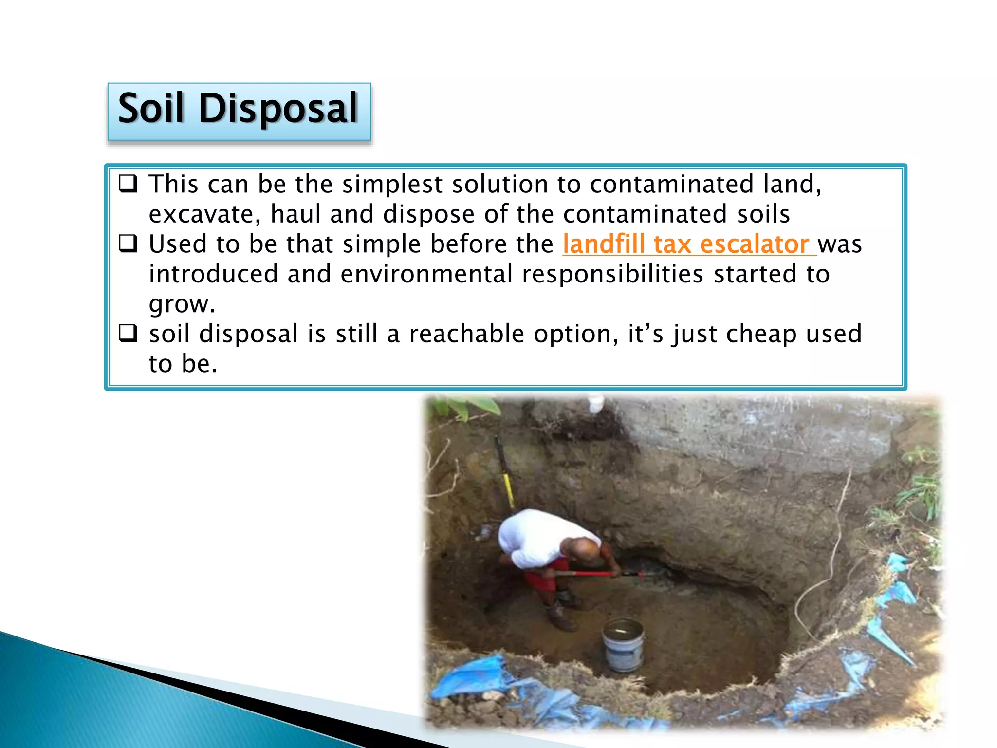 Soil contamination and remediation | PPTX