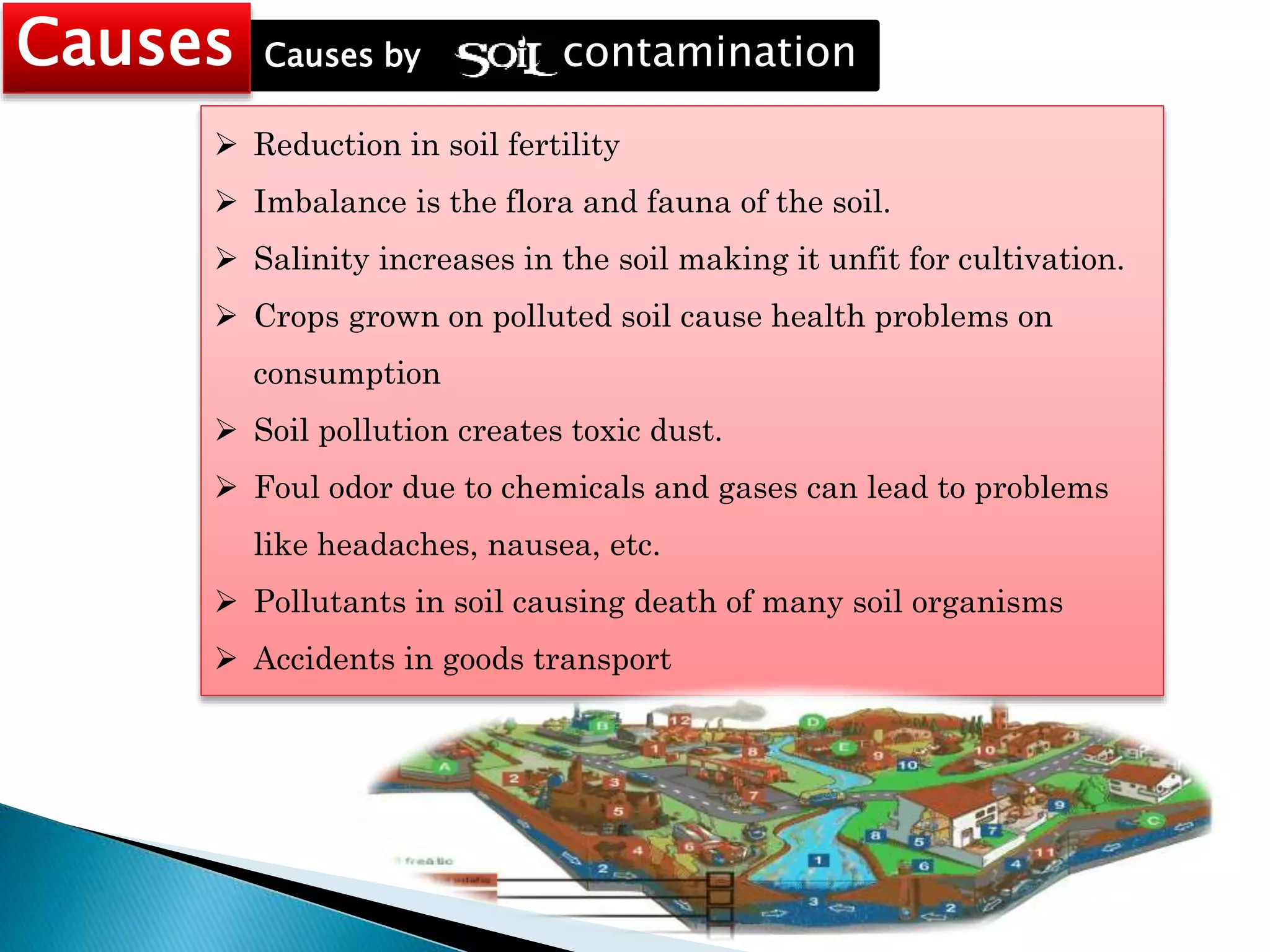 Soil contamination and remediation | PPTX