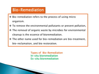 Soil contamination and remediation | PPTX