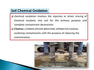 Soil contamination and remediation | PPTX