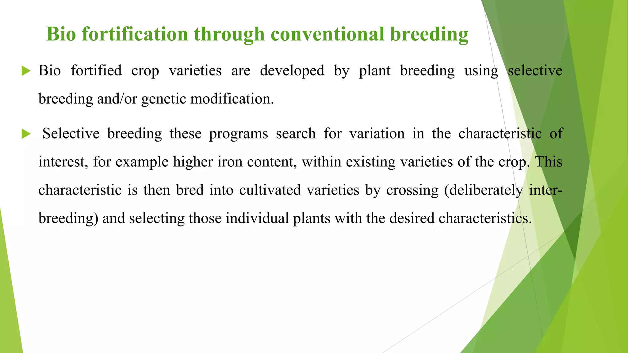 BIOFORTIFICATION | PPTX