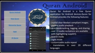 Technology and Quran | PPTX