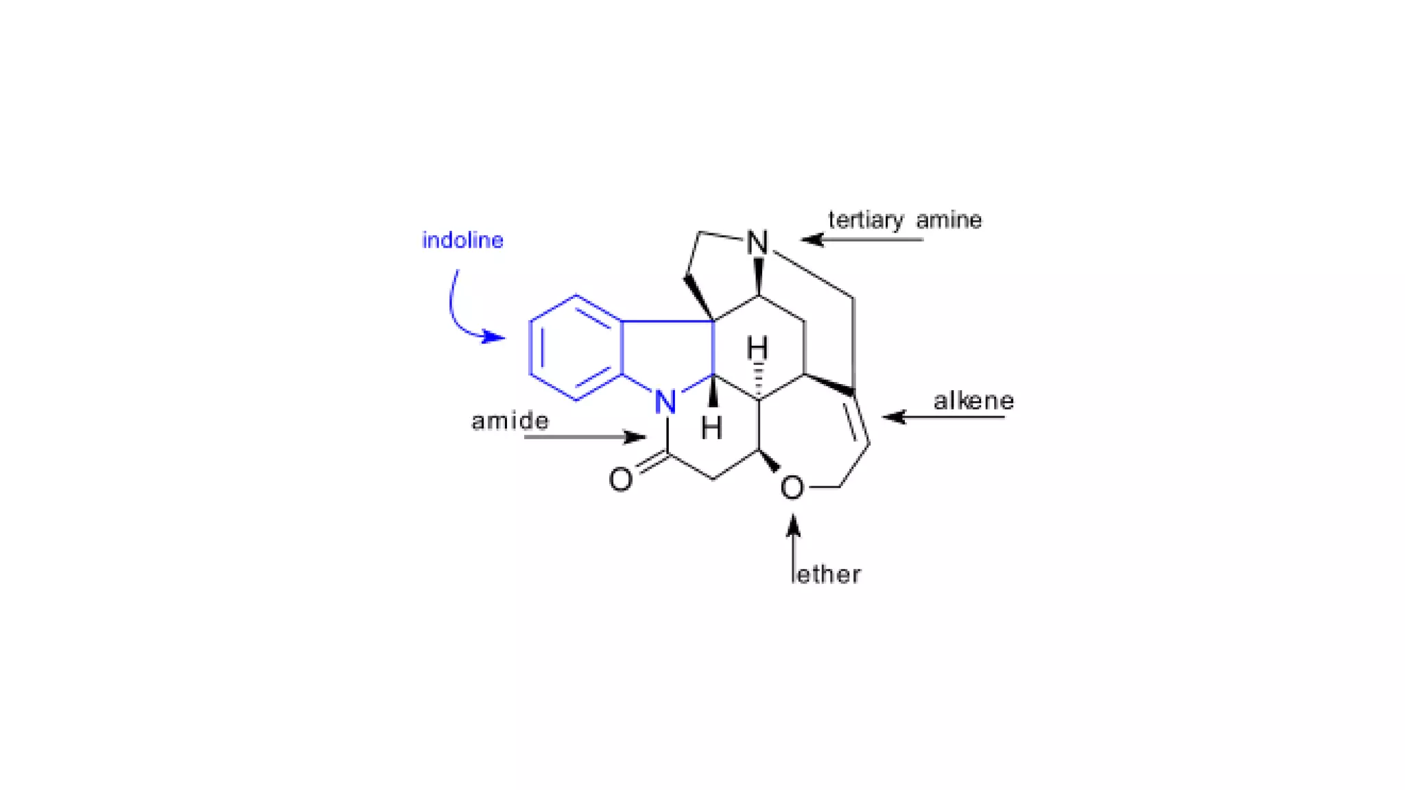 The molecular structure of Strychnine | PPTX