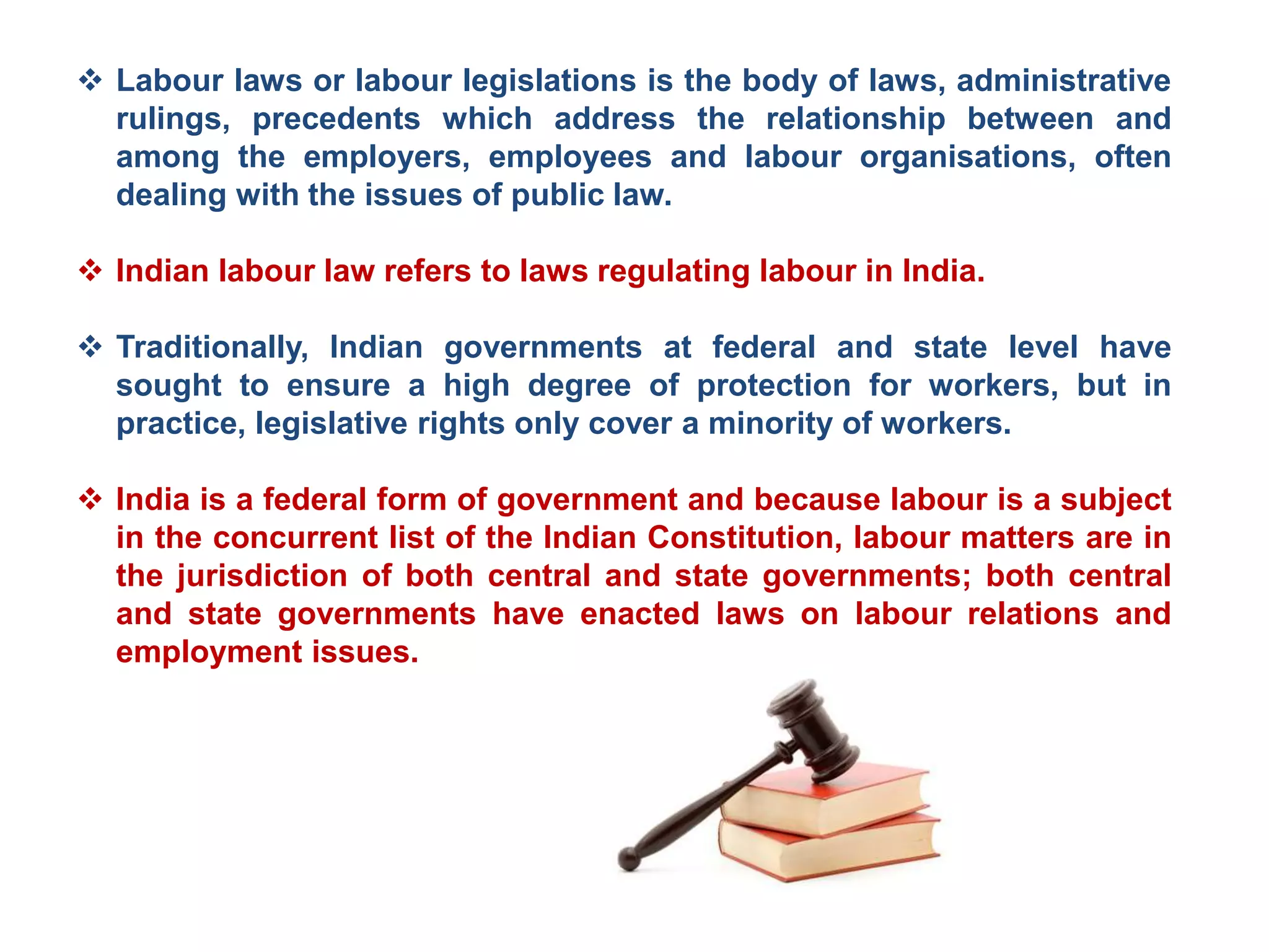 Introduction to Labour Laws | PPTX