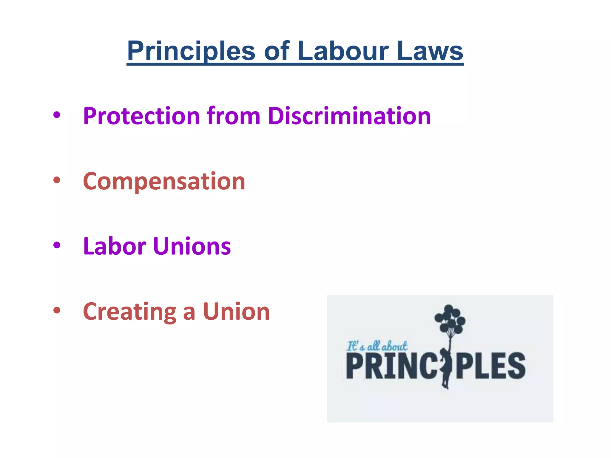 Introduction to Labour Laws | PPTX