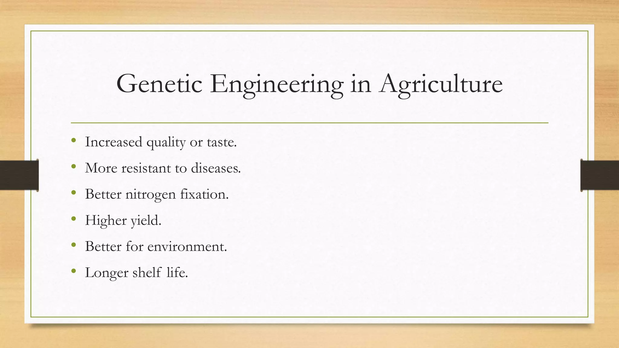 Genetics Engineering | PPT | Free Download