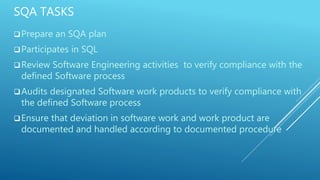 Software Quality Assurance | PPT