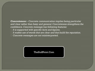 Seven C’s of Effective Communication: | PPT