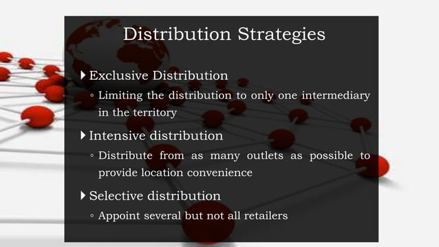 Distribution strategy | PPT