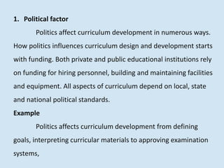 Curriculum Development | PPTX