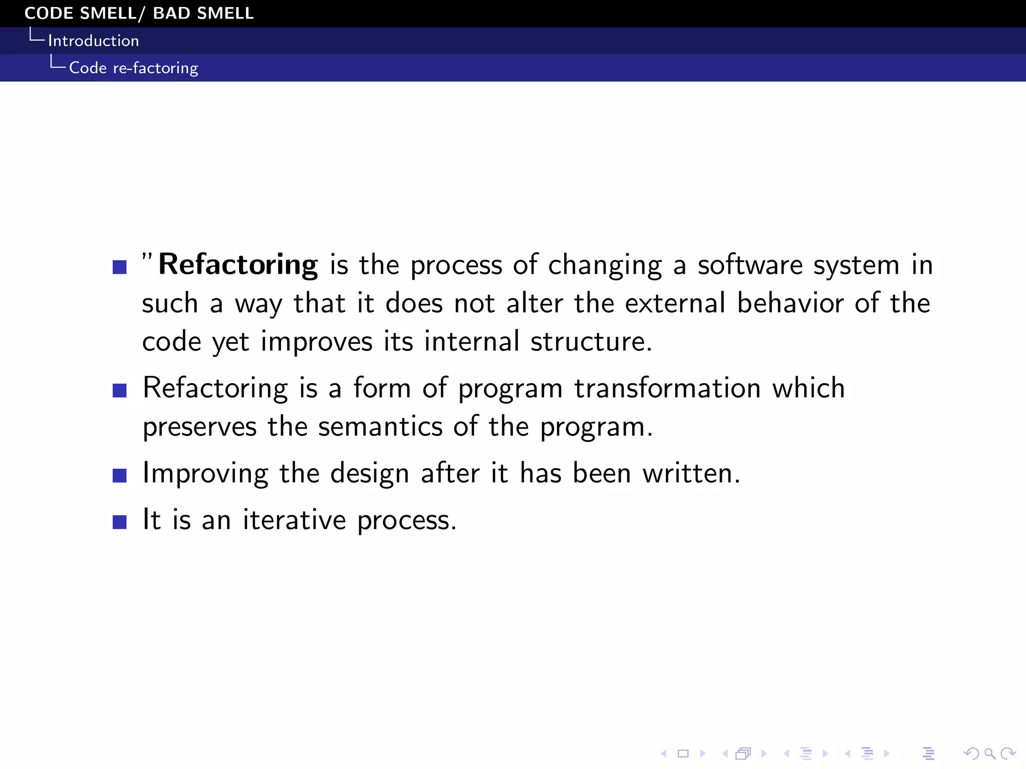 Code Smells and Its type (With Example) | PDF