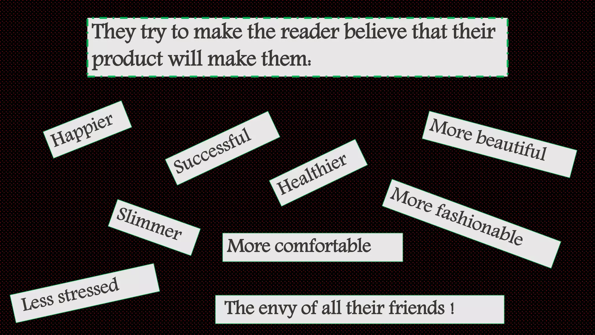 Features Of Advertisements | PPTX